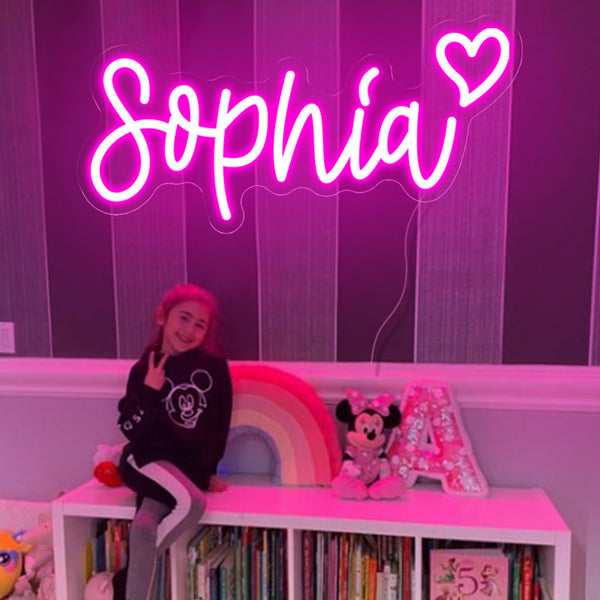 Custom Name Neon Sign | LED neon sign | Name neon light
